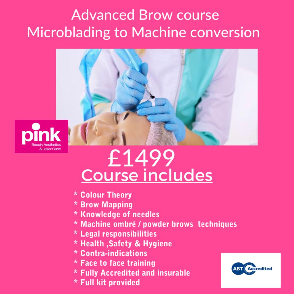 Advanced Brow Course | pink beauty | reading – Pink Beauty Salon and ...